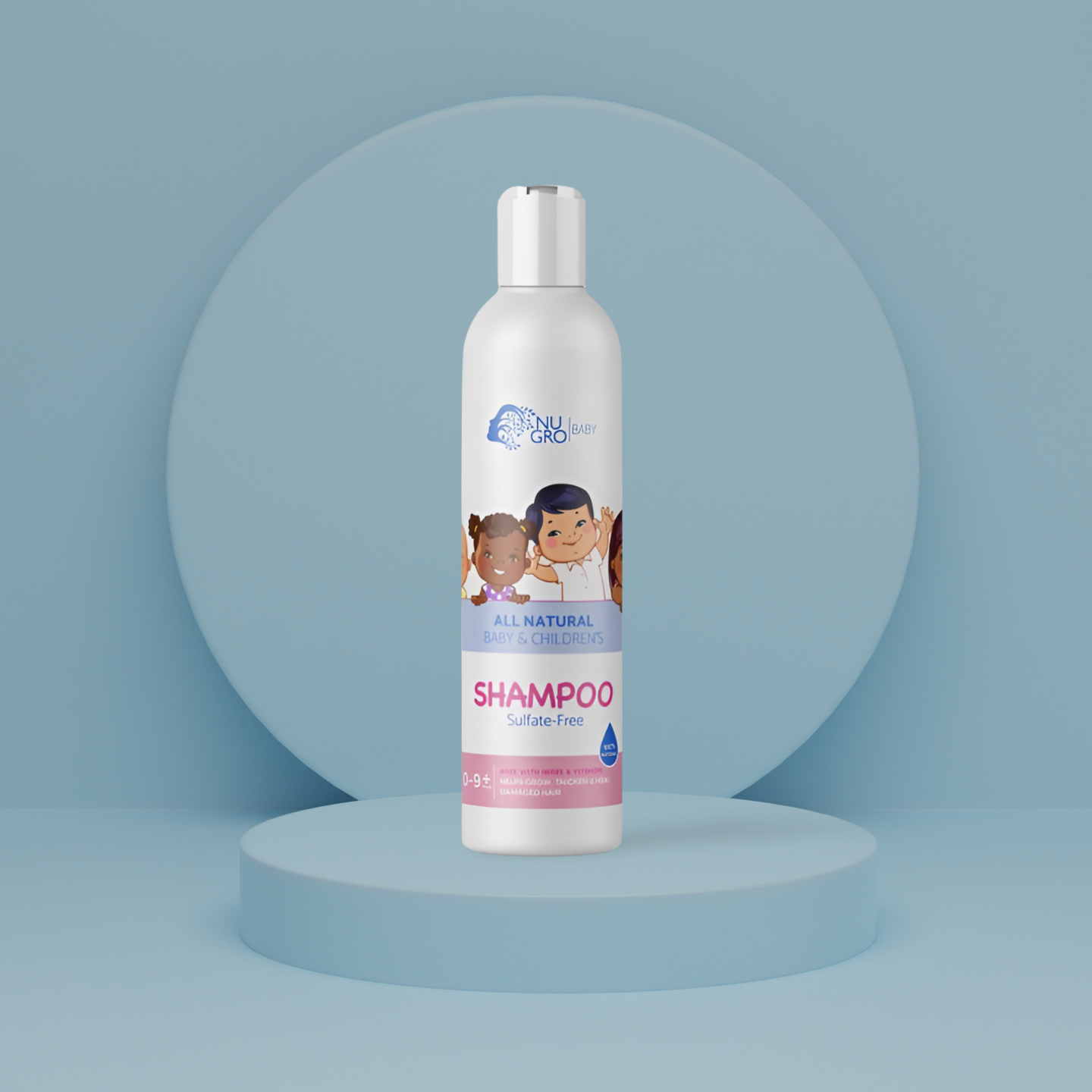 Step 1. NU-GRO Baby & Kids Hair-GRO Shampoo – NUGRO Hair
