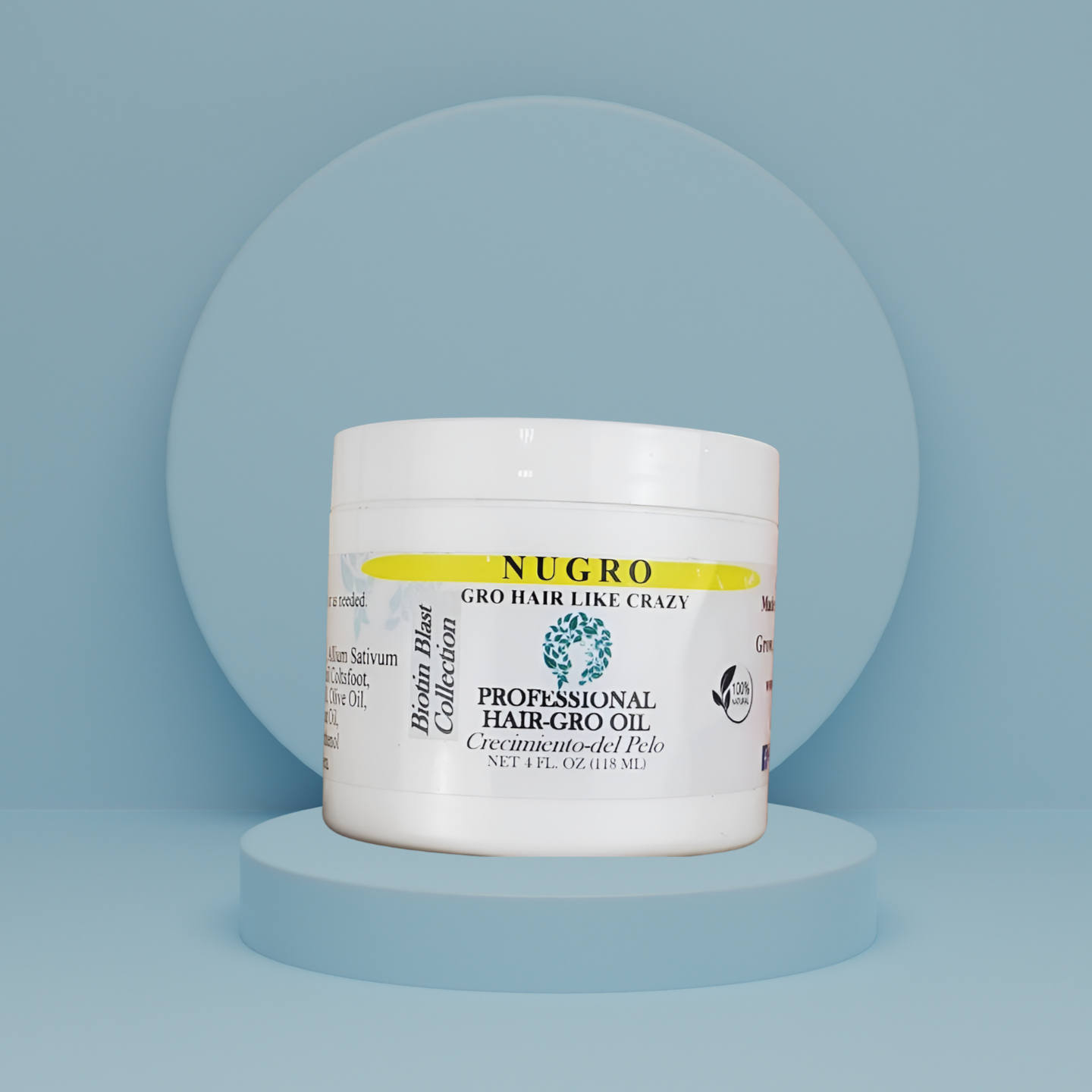 Step 4: Professional Hair-GRO Oil – NUGRO Hair